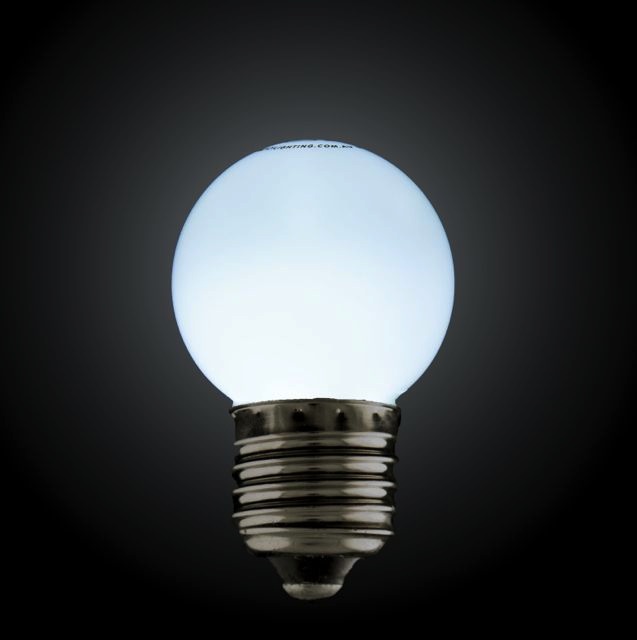 G45 Fancy Round Bulb - Cool White - Firefly Lighting - Commercial Grade ...