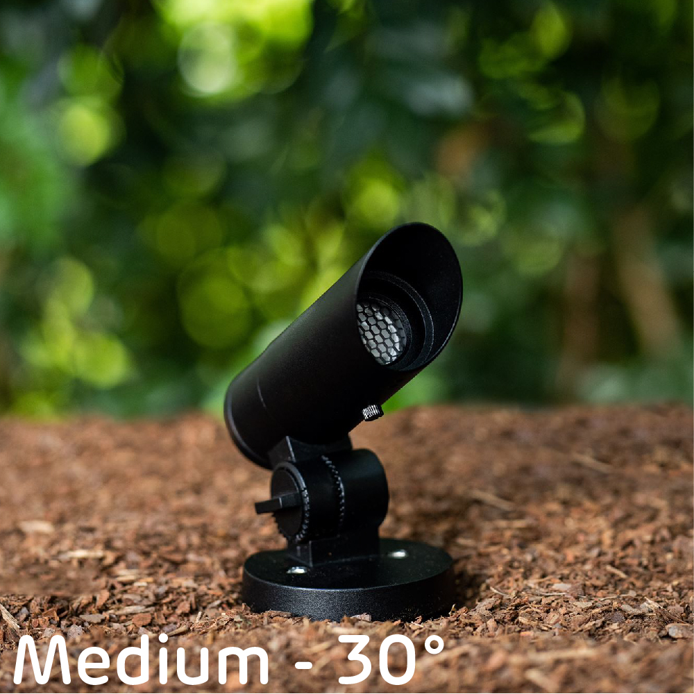 Spike Luminaire, 3W, Medium beam 30°, 2700K - Firefly Lighting ...