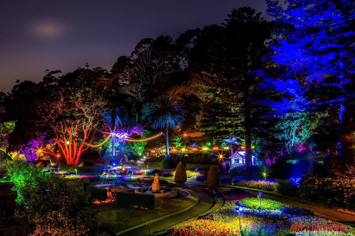 Firefly Festoon Creates Gardens Magic - Firefly Lighting - Commercial ...